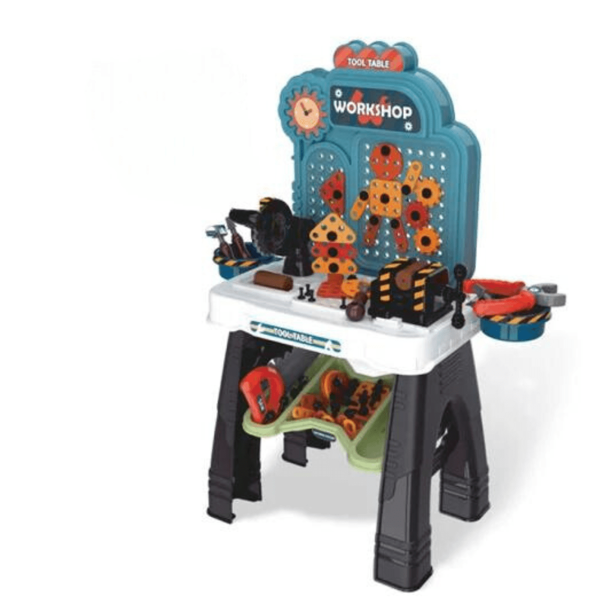 103 PCS Kids Workbench Pretend Play Set 3+ - Nesh Kids Store | Sri Lanka