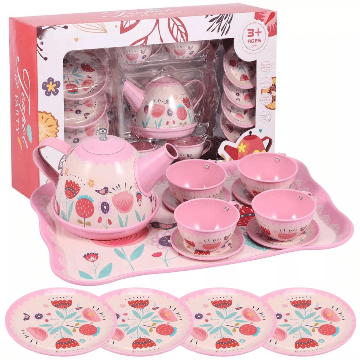 14 pcs Kids Tea Party Set (3+) - Nesh Kids Store | Sri Lanka