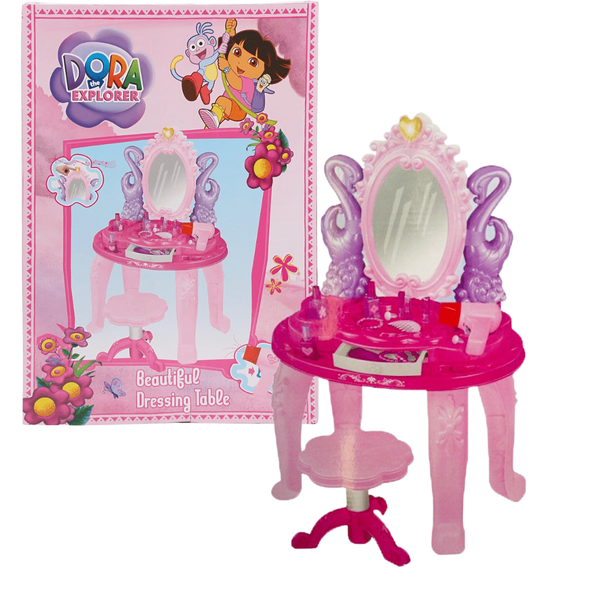 Dora Beauty Dressing Table Set for Girls - Nesh Kids Store | Sri Lanka