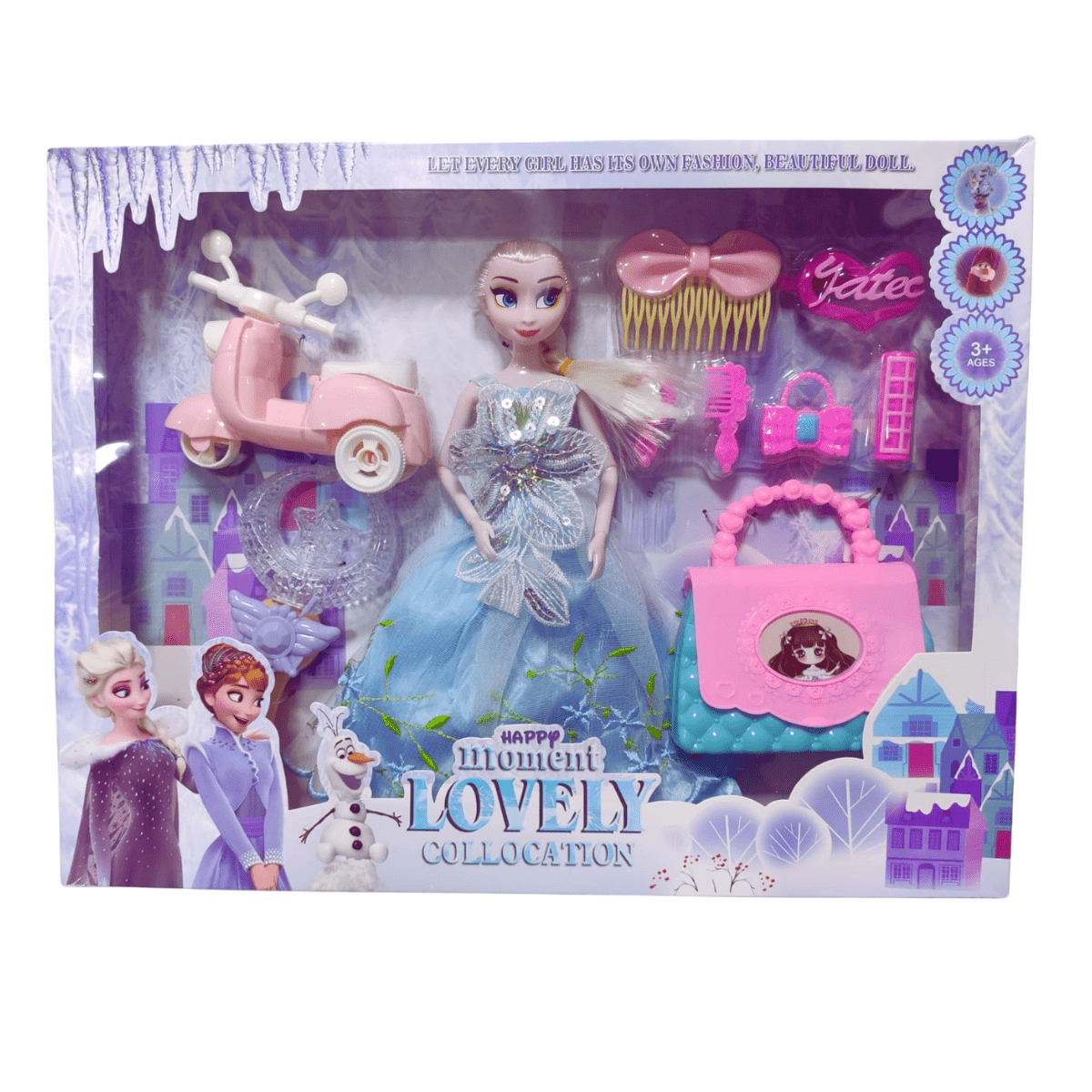 Frozen Doll play Set (3+) - Nesh Kids Store | Sri Lanka