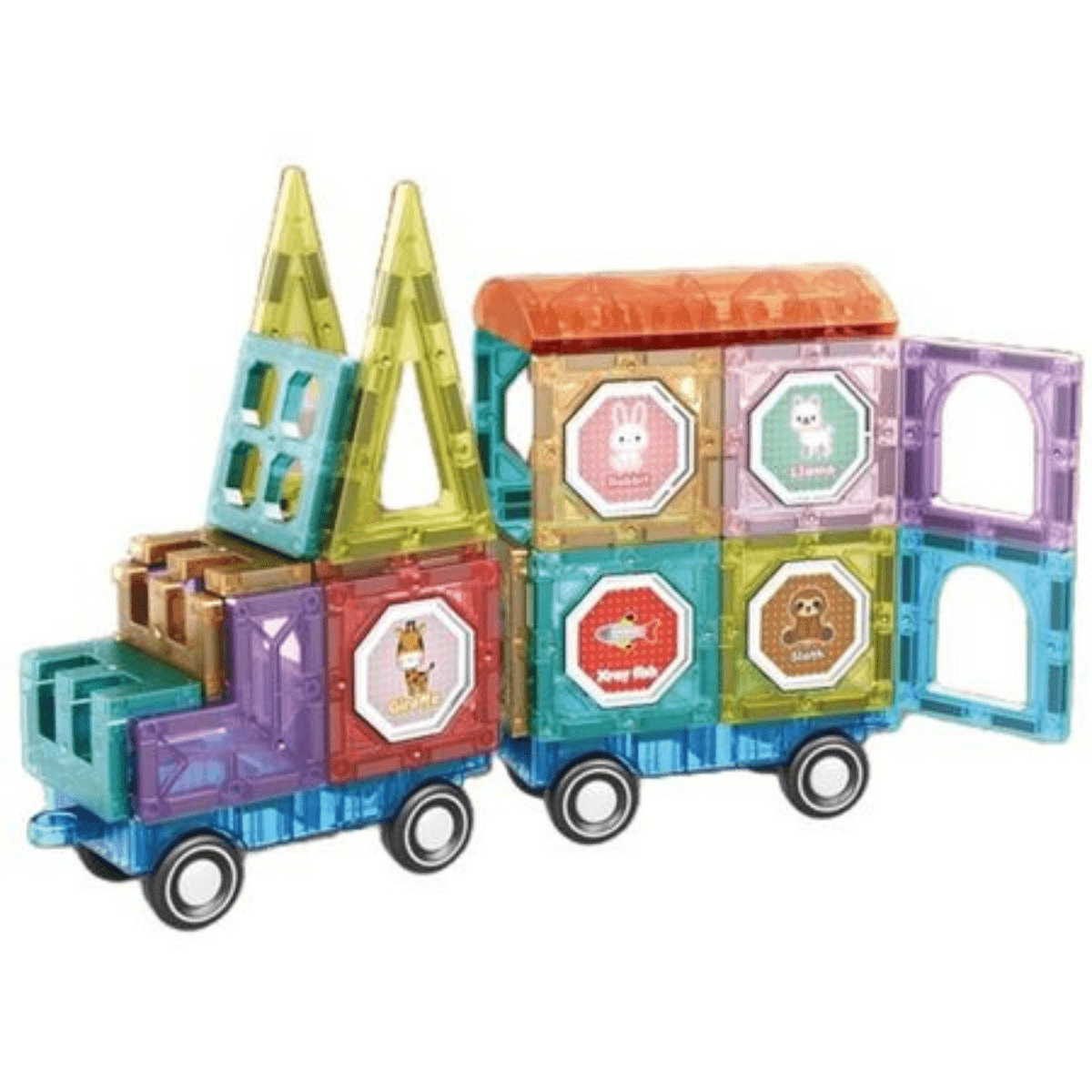 Magnetic Blocks 51PCS (3+) - Nesh Kids Store | Sri Lanka