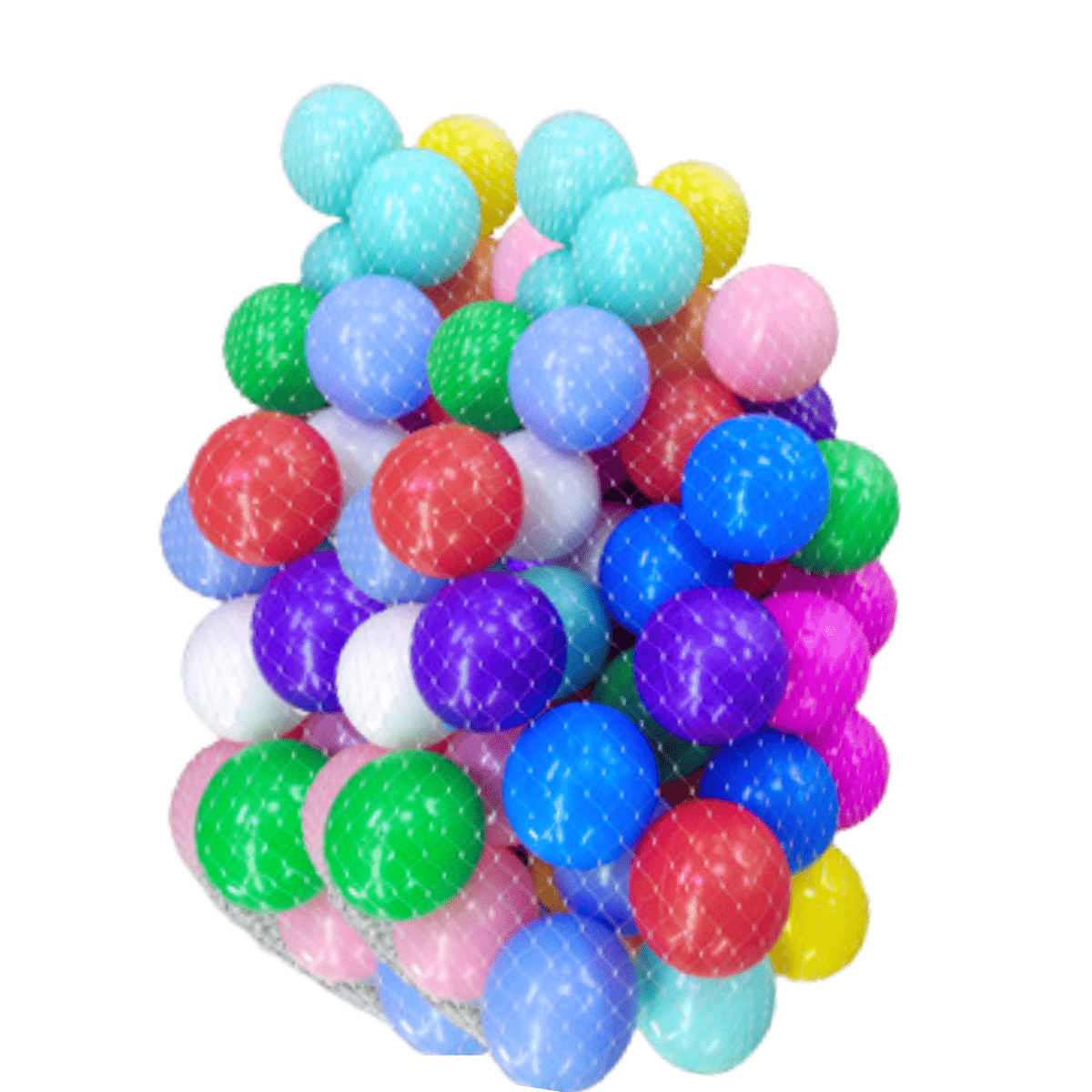 100 Fun Colourful Balls (Meta Test) - Nesh Kids Store