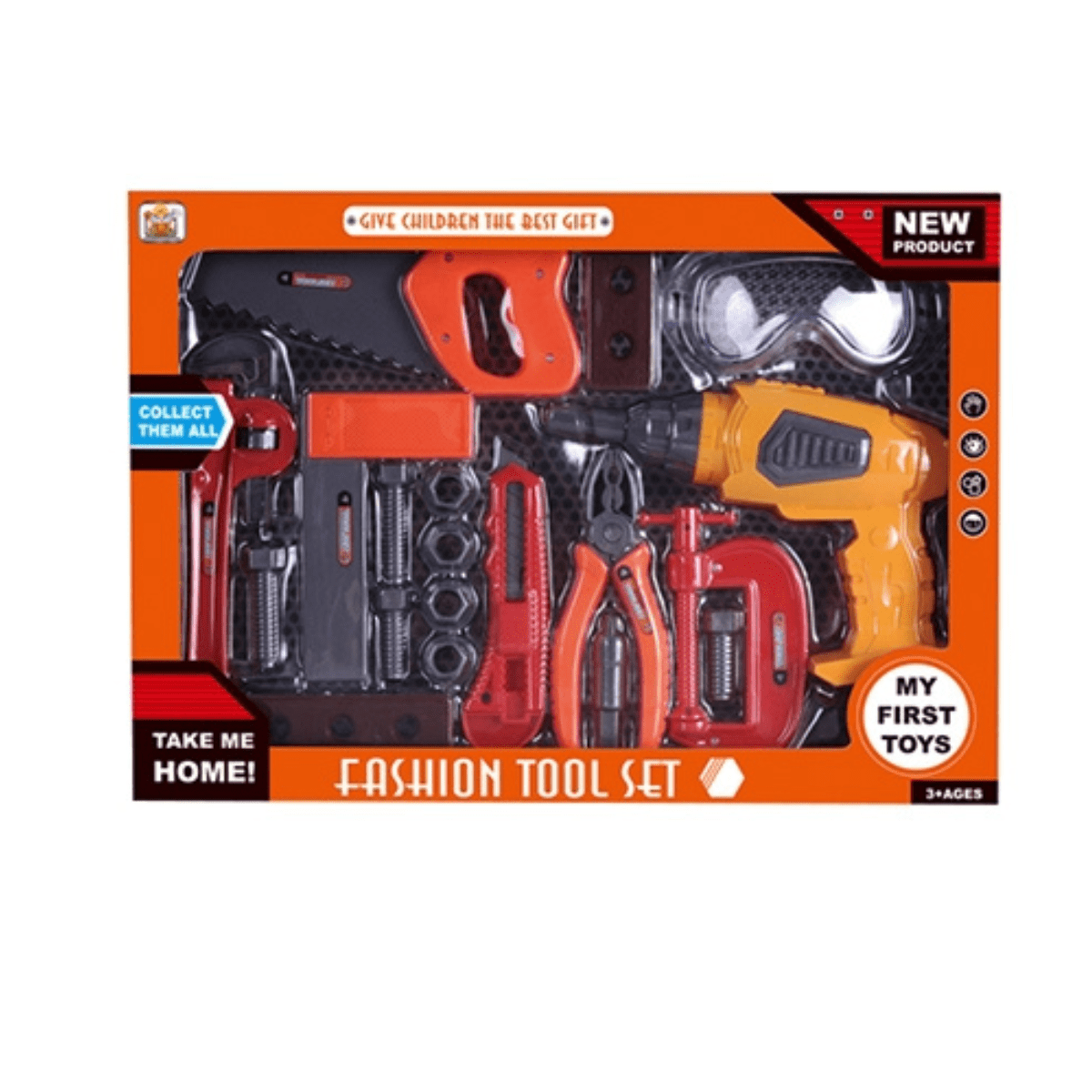 20 Pcs Work Tools Toy Set for Kids - Nesh Kids Store | Sri Lanka