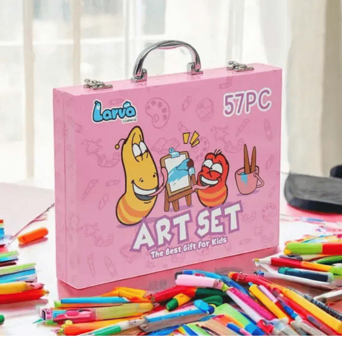 57 pcs Children's Art Set for Little Artists - Nesh Kids Store | Sri Lanka