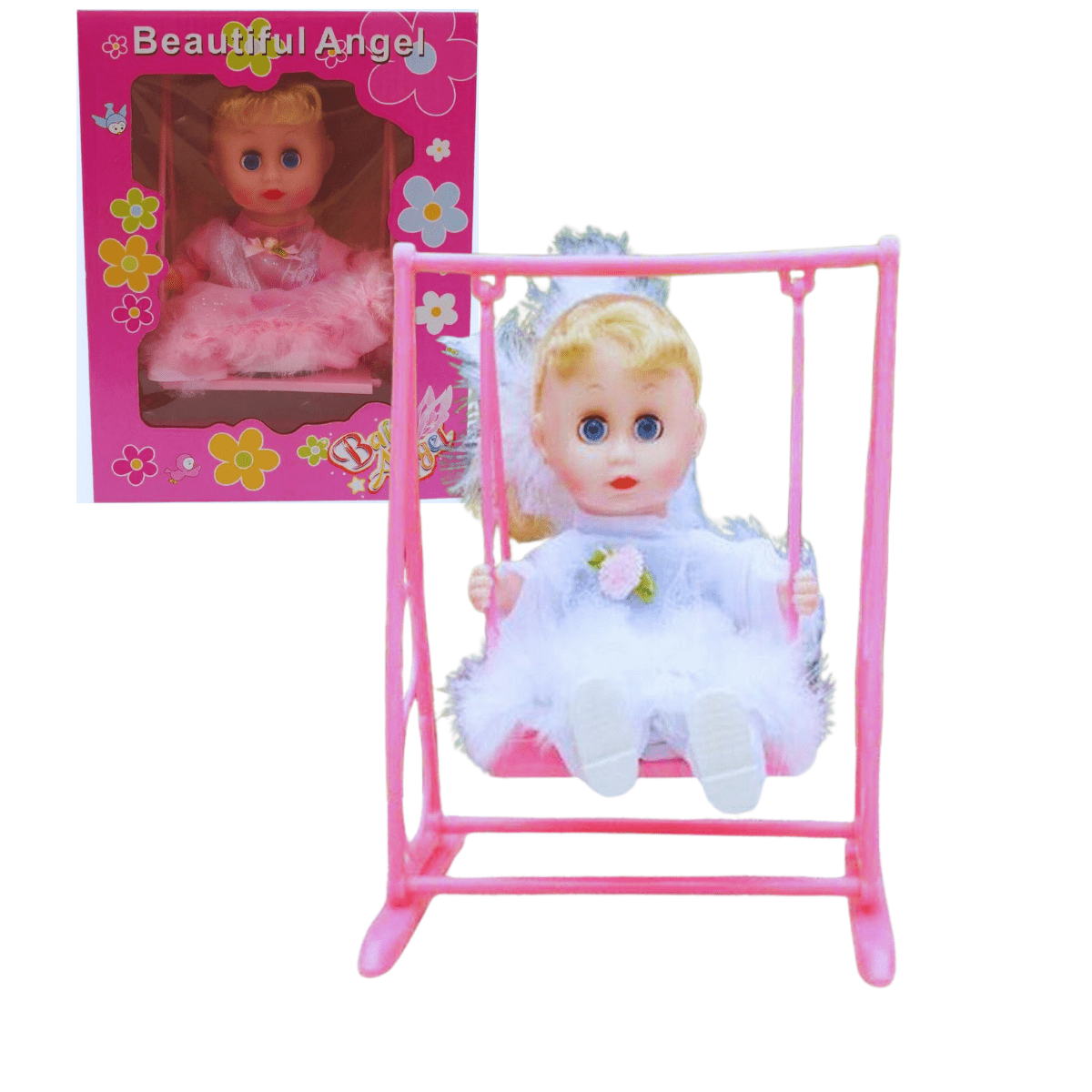 Baby Angel Swing Baby Doll with Light and Music (Ages 3+) - Nesh Kids ...