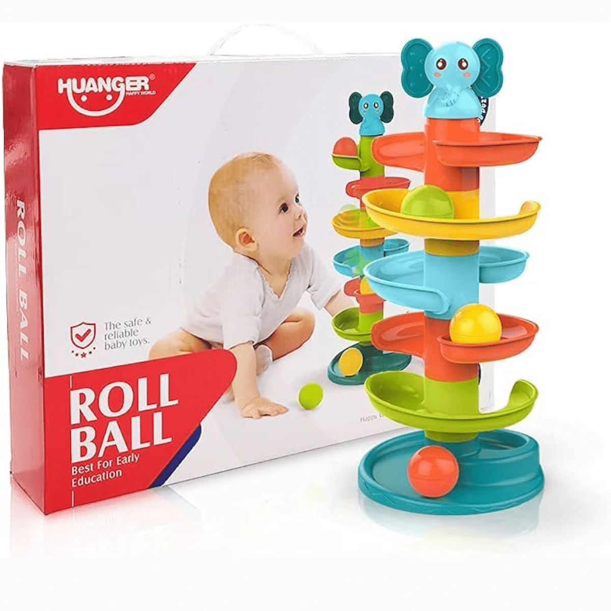 Ball Drop and Roll Ramp Toy 18m+ - Nesh Kids Store | Sri Lanka
