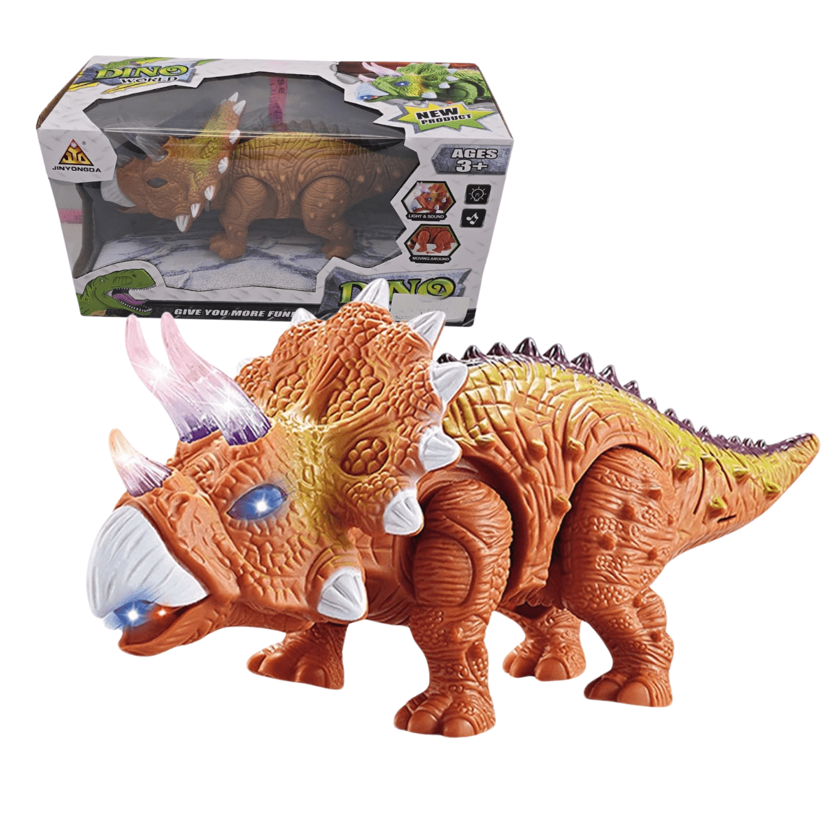 Battery Operated Realistic Movable Dinosaur Figures - Nesh Kids Store | Sri Lanka