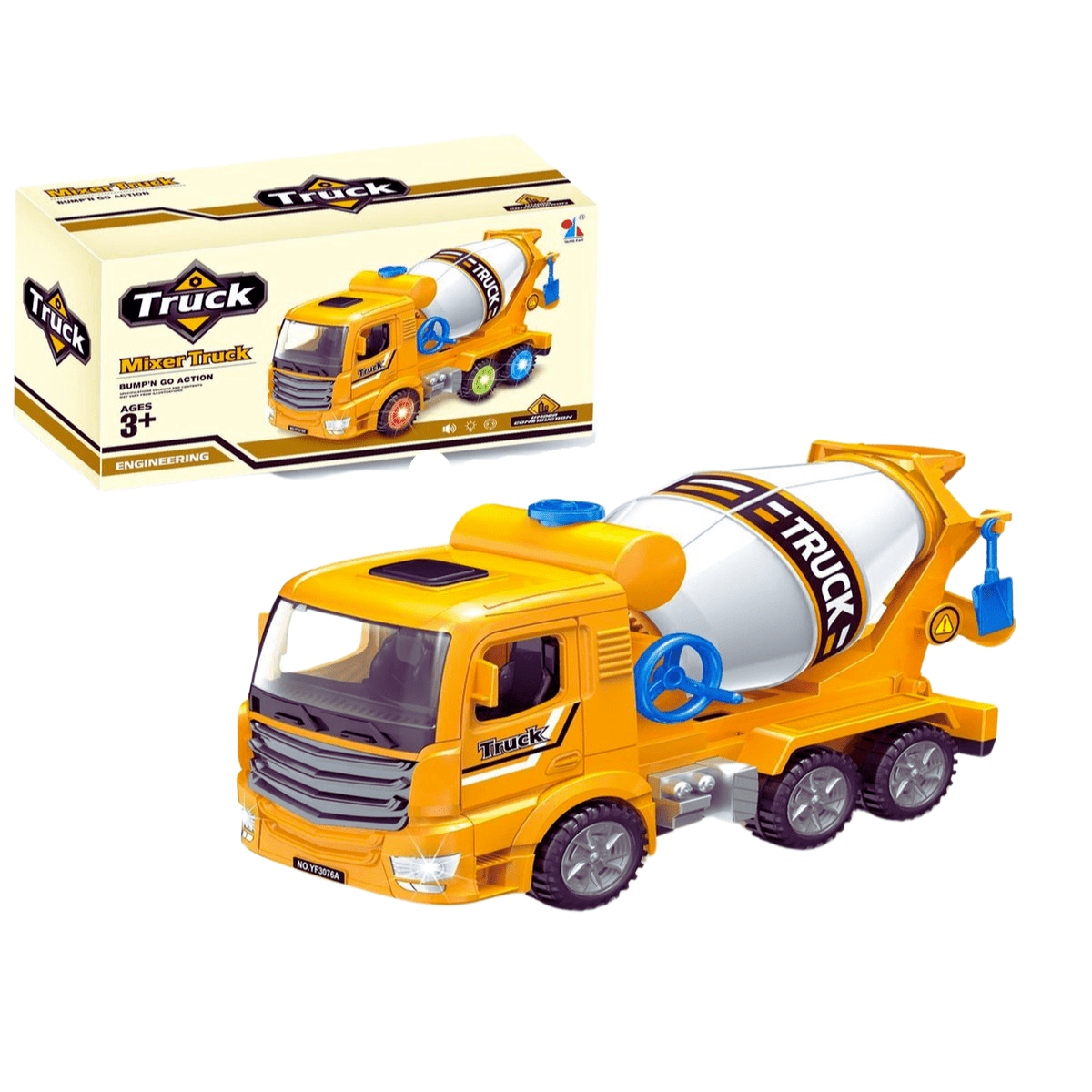 Battery Operated Truck Mixer (3+ Years) - Nesh Kids Store | Sri Lanka