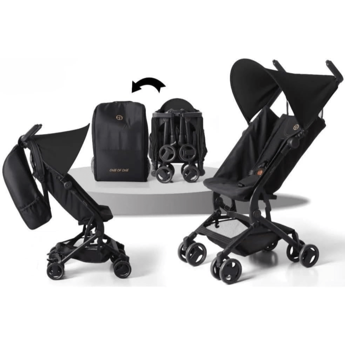 Burbay Ultra Compact Lightweight Folding Travel Stroller - Nesh Kids ...