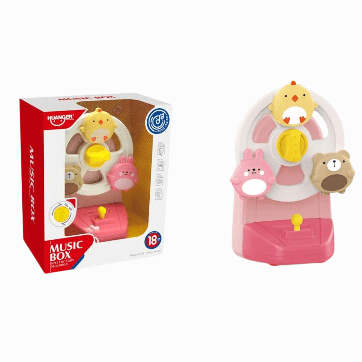 Candy Carousel Music Box (18m+) - Nesh Kids Store | Sri Lanka