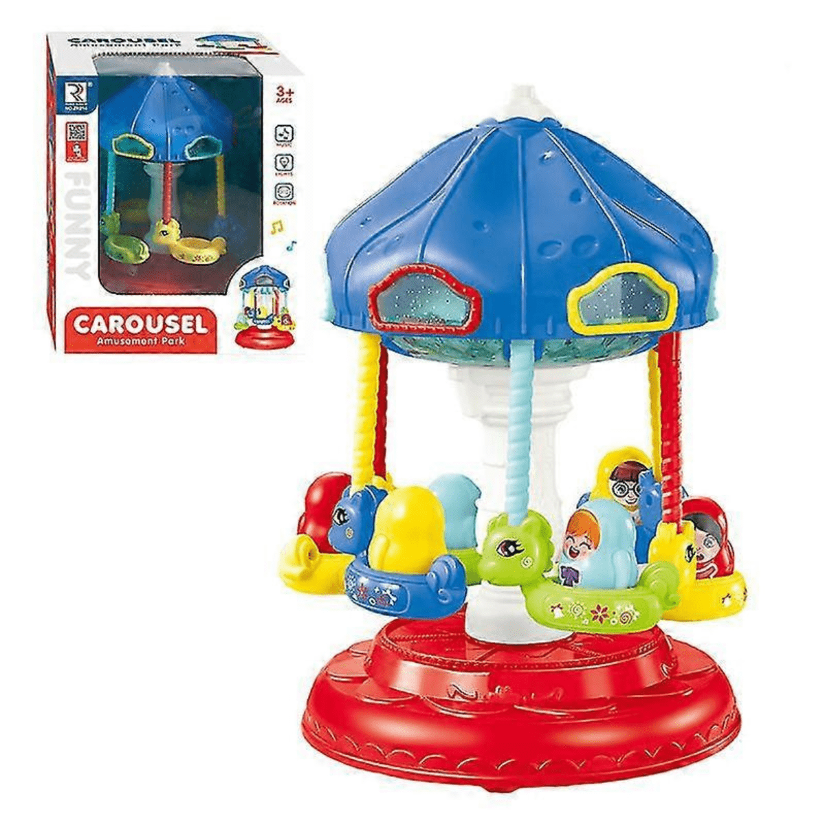 Children's Amusement Park Carousel Toy - Nesh Kids Store | Sri Lanka