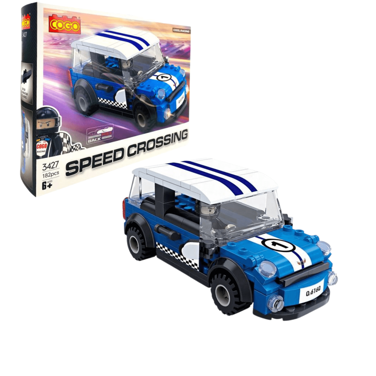 COGO Speed Car Building Brick Block 3427 - Nesh Kids Store | Sri Lanka