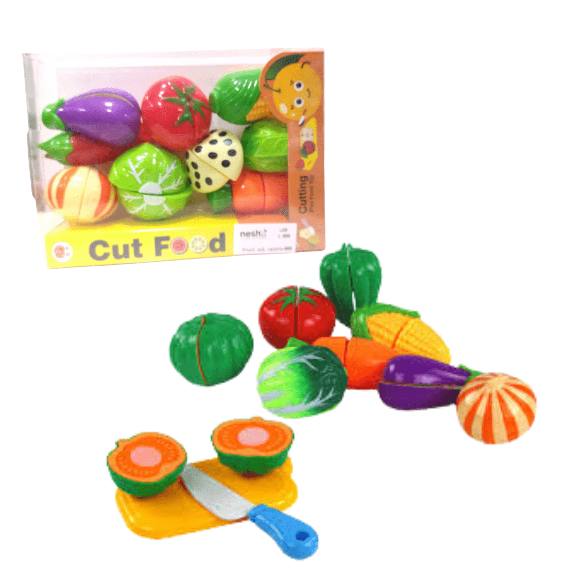 Cut Food Set 3+ - Nesh Kids Store | Sri Lanka