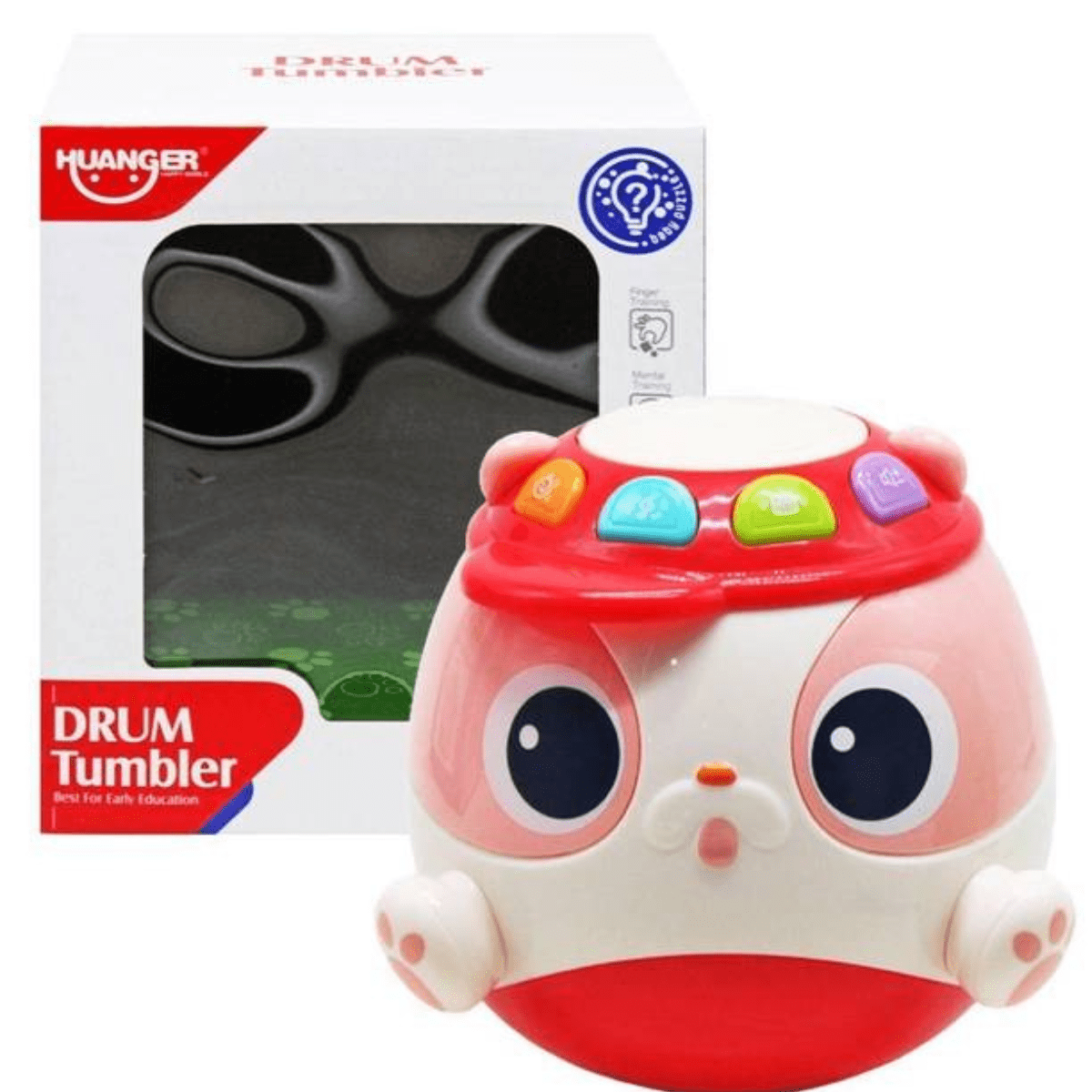 Drum Tumbler 18m+ -Tummy Time - Nesh Kids Store | Sri Lanka