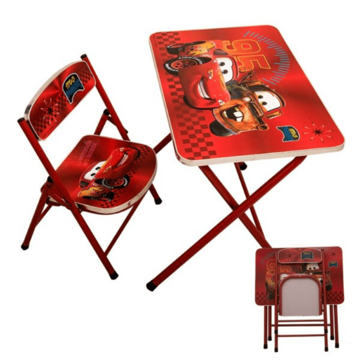 Foldable Kids Study Table and Chair-Mix Characters - Nesh Kids Store | Sri Lanka