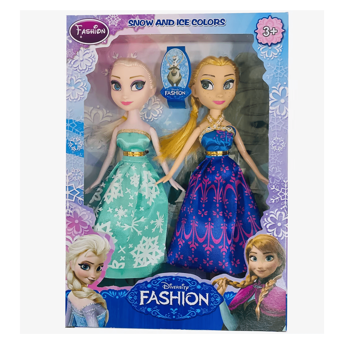 Frozen-Themed Anna & Elsa Dolls Set - Nesh Kids Store | Sri Lanka