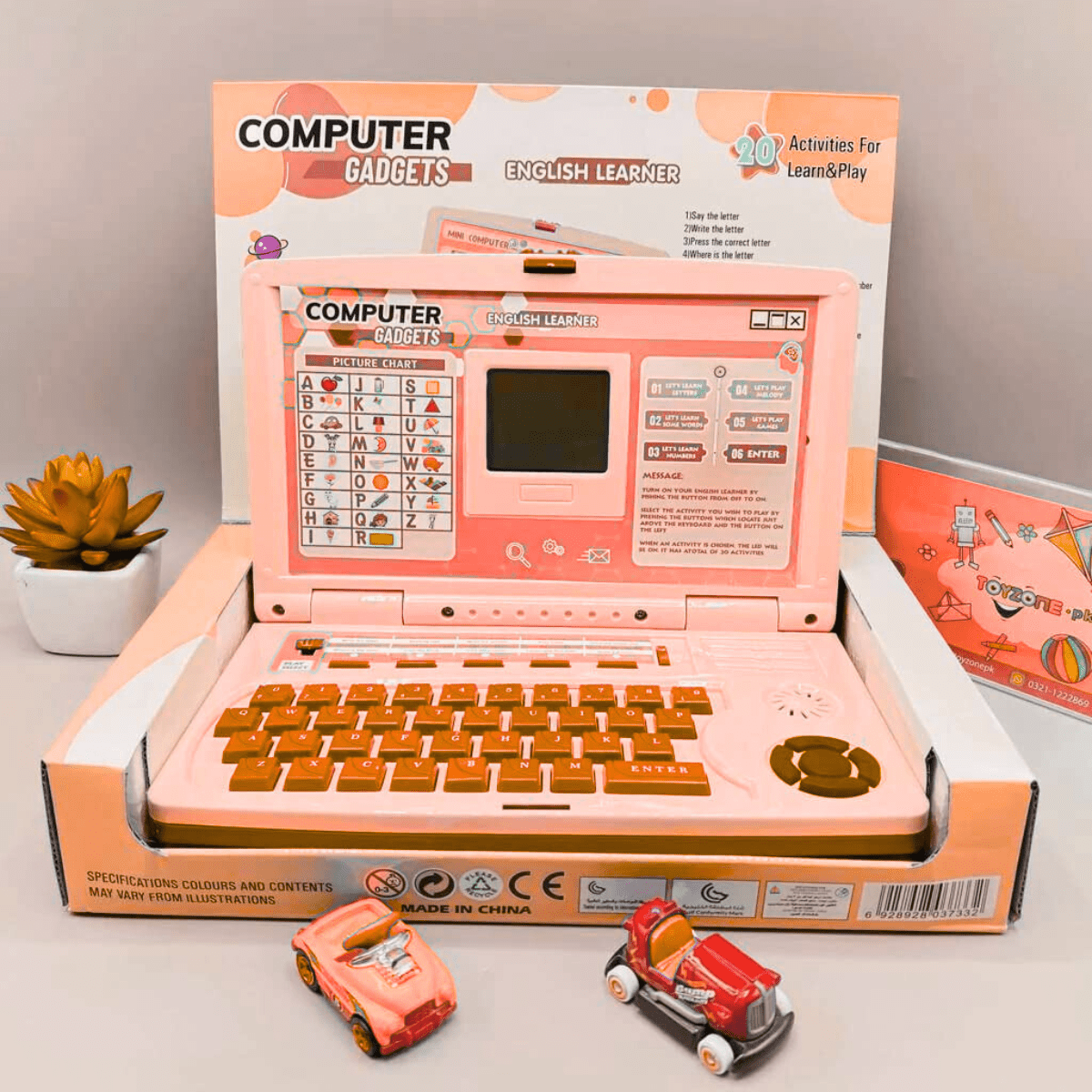 Interactive English Learning Laptop for Kids - Nesh Kids Store | Sri Lanka