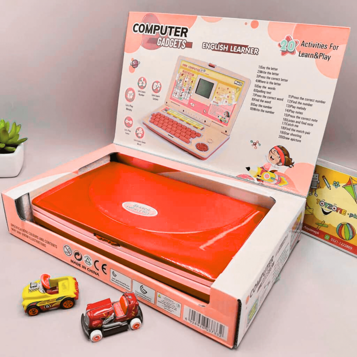 Interactive English Learning Laptop for Kids - Nesh Kids Store | Sri Lanka