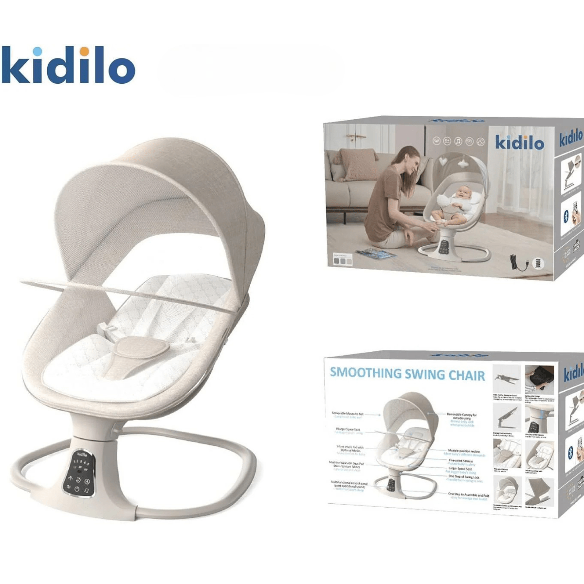 KIDILO Electric Swing - Nesh Kids Store | Sri Lanka