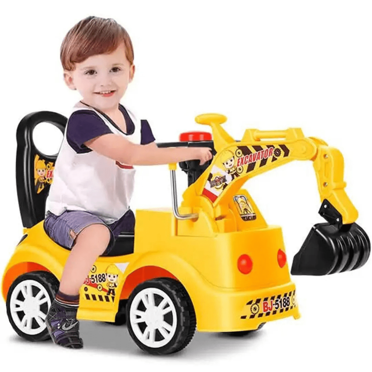 Kids Ride-On Backhoe Excavator - Nesh Kids Store | Sri Lanka