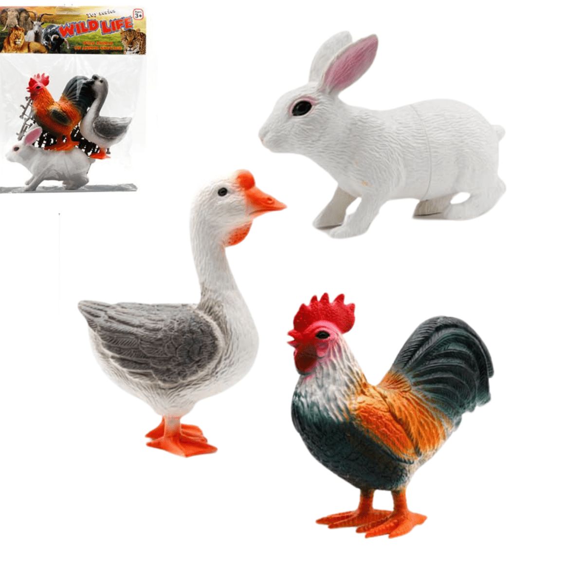 Little Farm Friends 3 in 1 pack - Nesh Kids Store | Sri Lanka