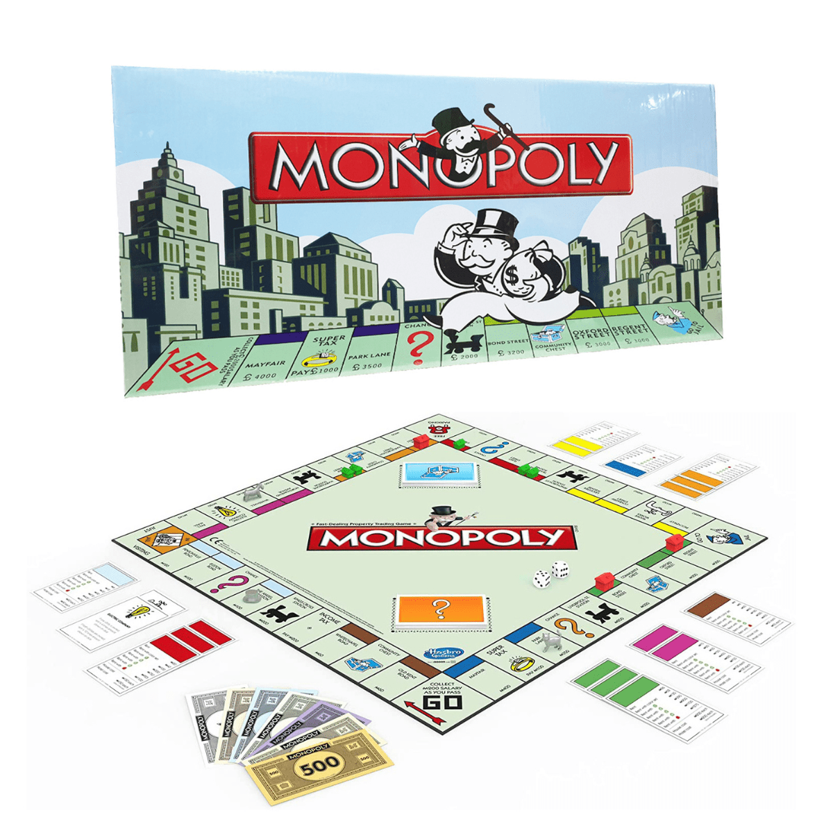 Monopoly Complete Board Game - Classic & Standard Edition - Nesh Kids ...