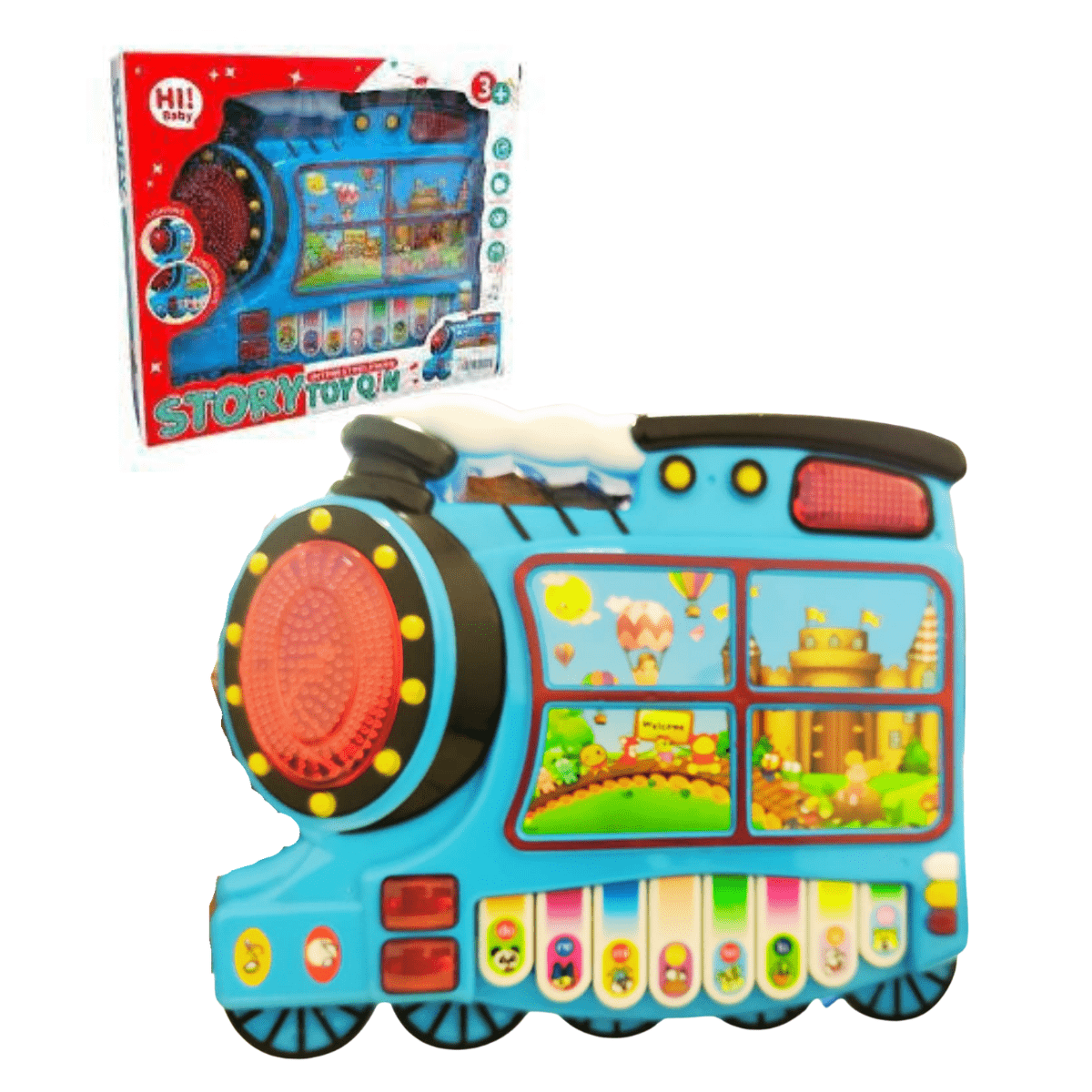 Musical Train Toy Piano - Nesh Kids Store | Sri Lanka