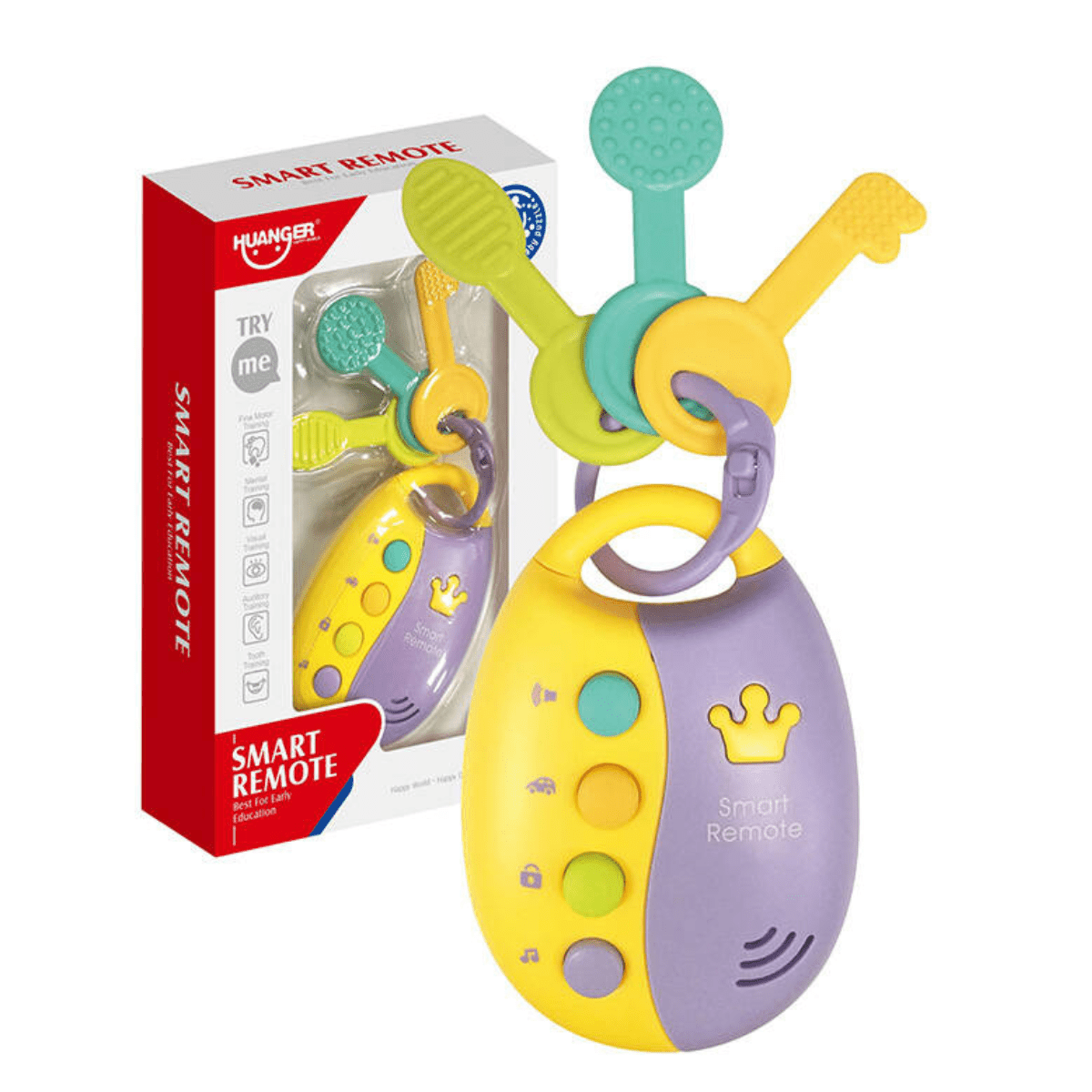 Smart Remote Voice Car Key Toy 6m+ - Nesh Kids Store | Sri Lanka