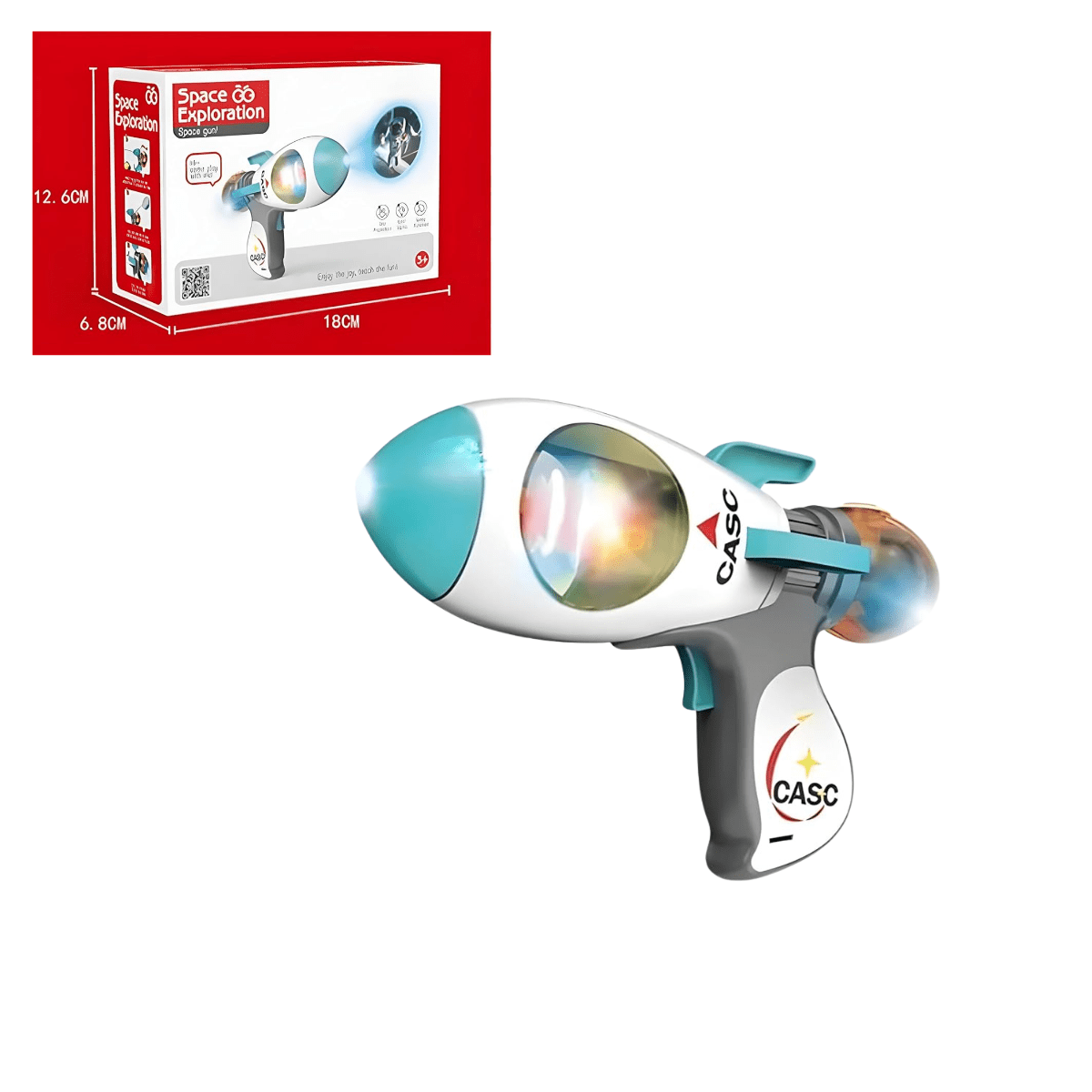 Space Exploration Toy Gun with Lights, Water Spray & Sky Projection ...