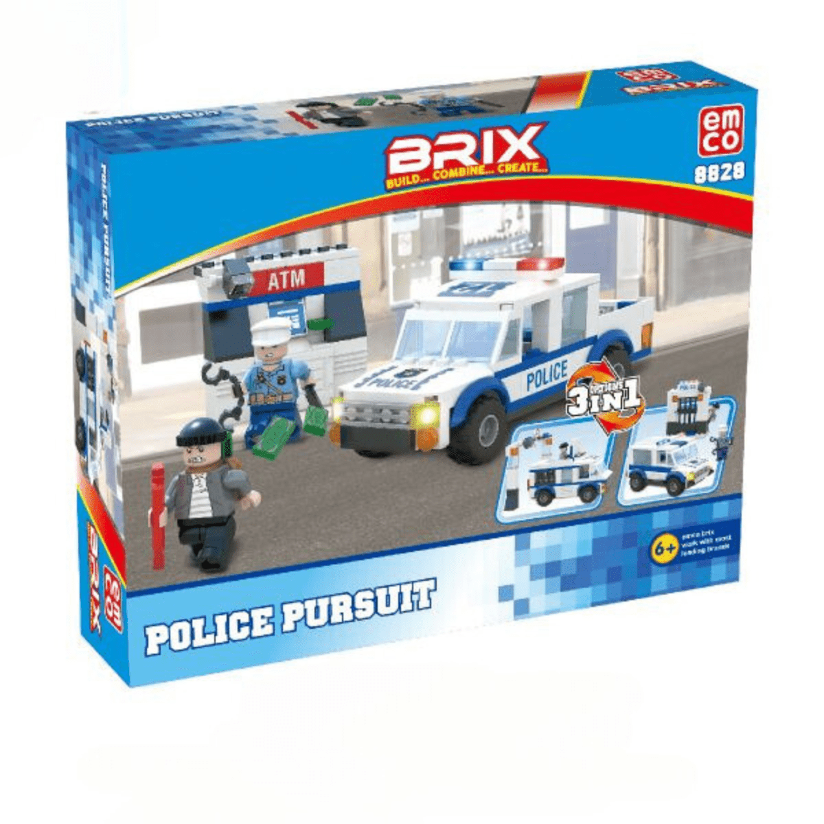 EMCO BRIX Police Pursuit (6+) - Nesh Kids Store | Sri Lanka