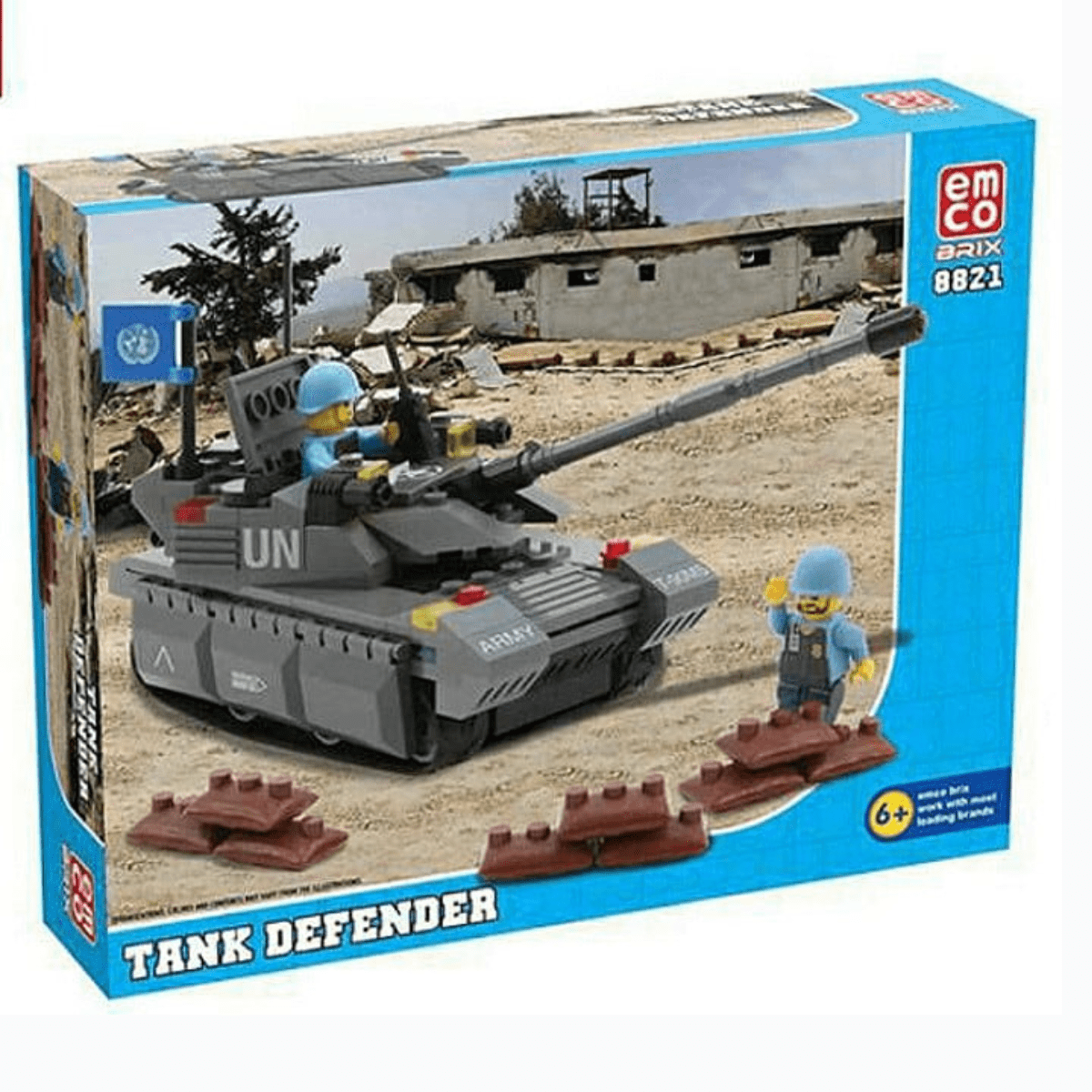 EMCO BRIX Tank Defender (6+) - Nesh Kids Store | Sri Lanka