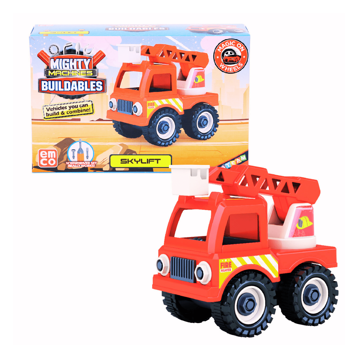 EMCO Mighty Builder-Skylift (3+)-101830 - Nesh Kids Store | Sri Lanka