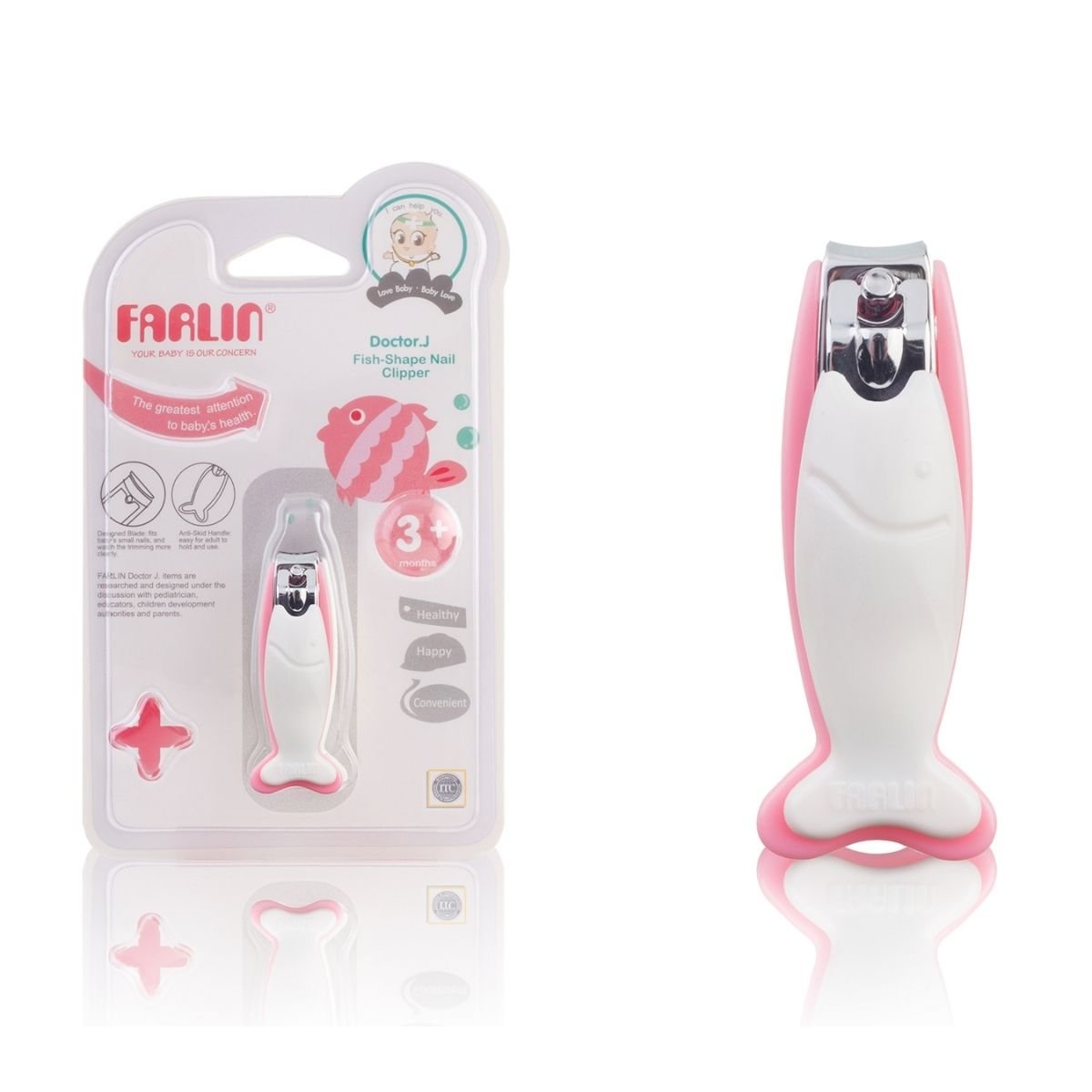 Farlin Fish-Shape Nail Clipper - Nesh Kids Store