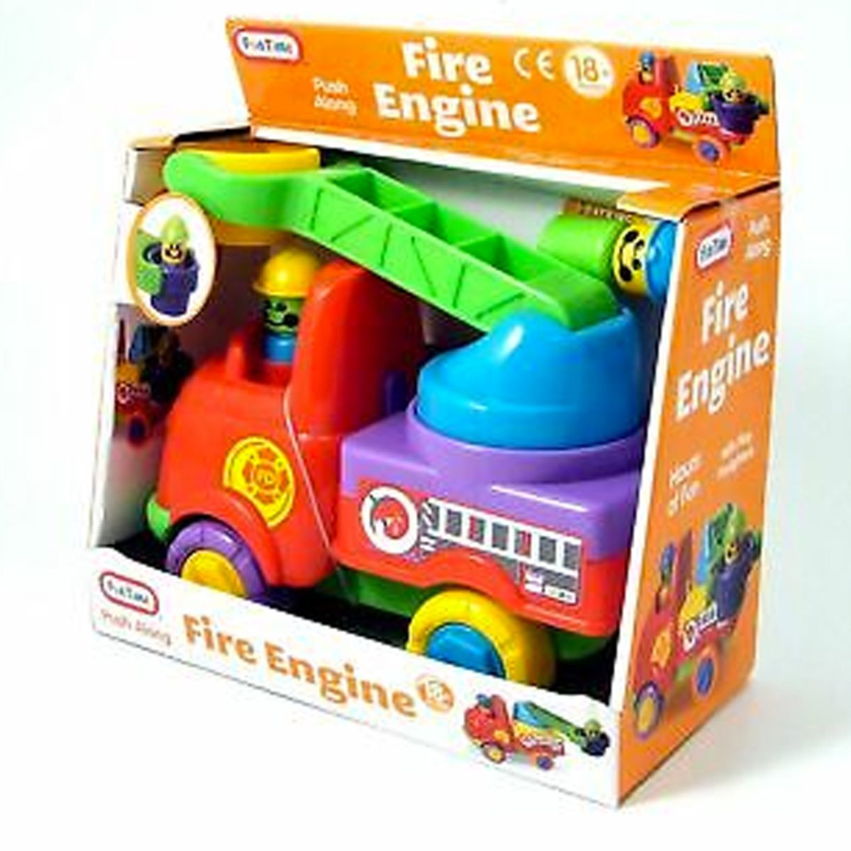 Fun Time - Push Along Fire Engine - Nesh Kids Store