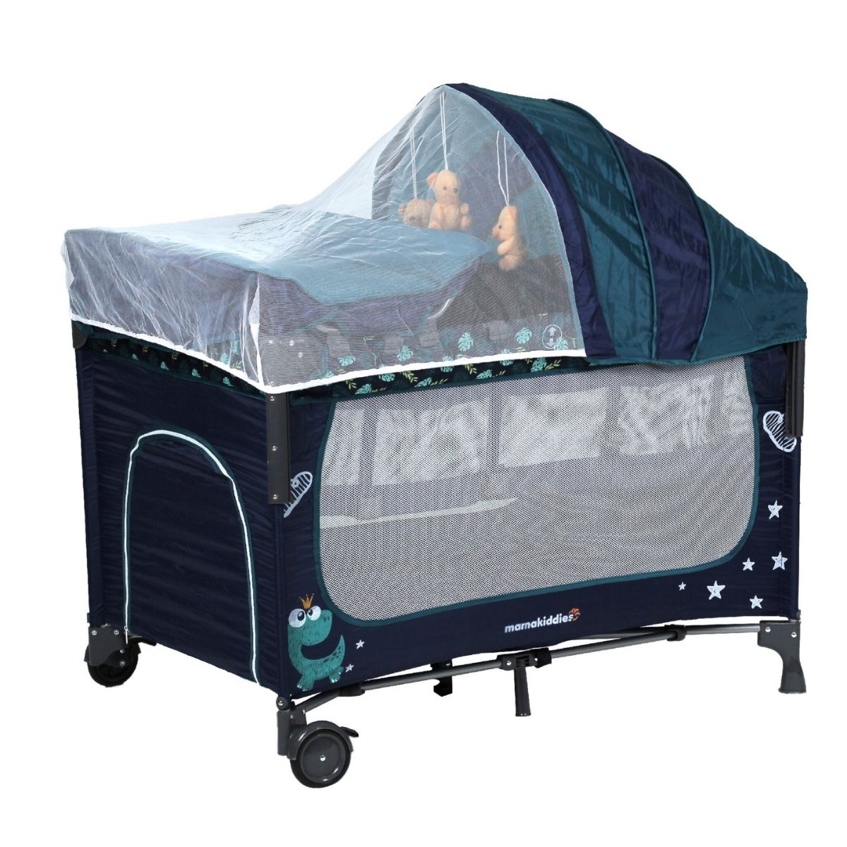 Happy Dino Baby Travel Cot / Playpen - Nesh Kids Store