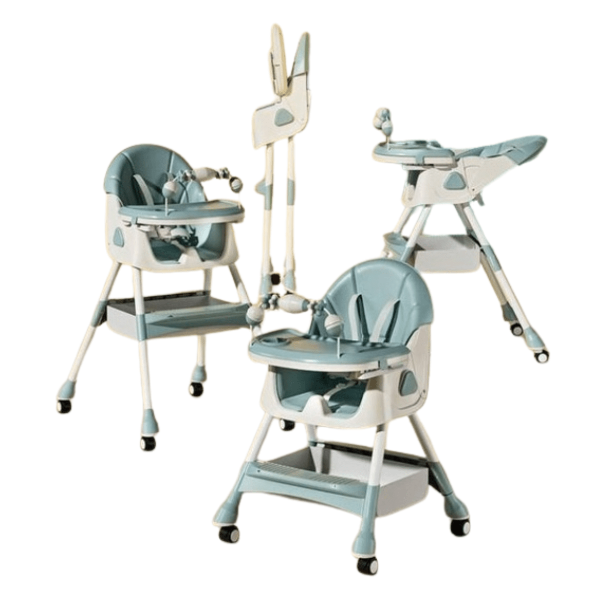 KIDILO 4-in-1 Baby High Chair - Foldable & Reclining (E560) - Nesh Kids ...