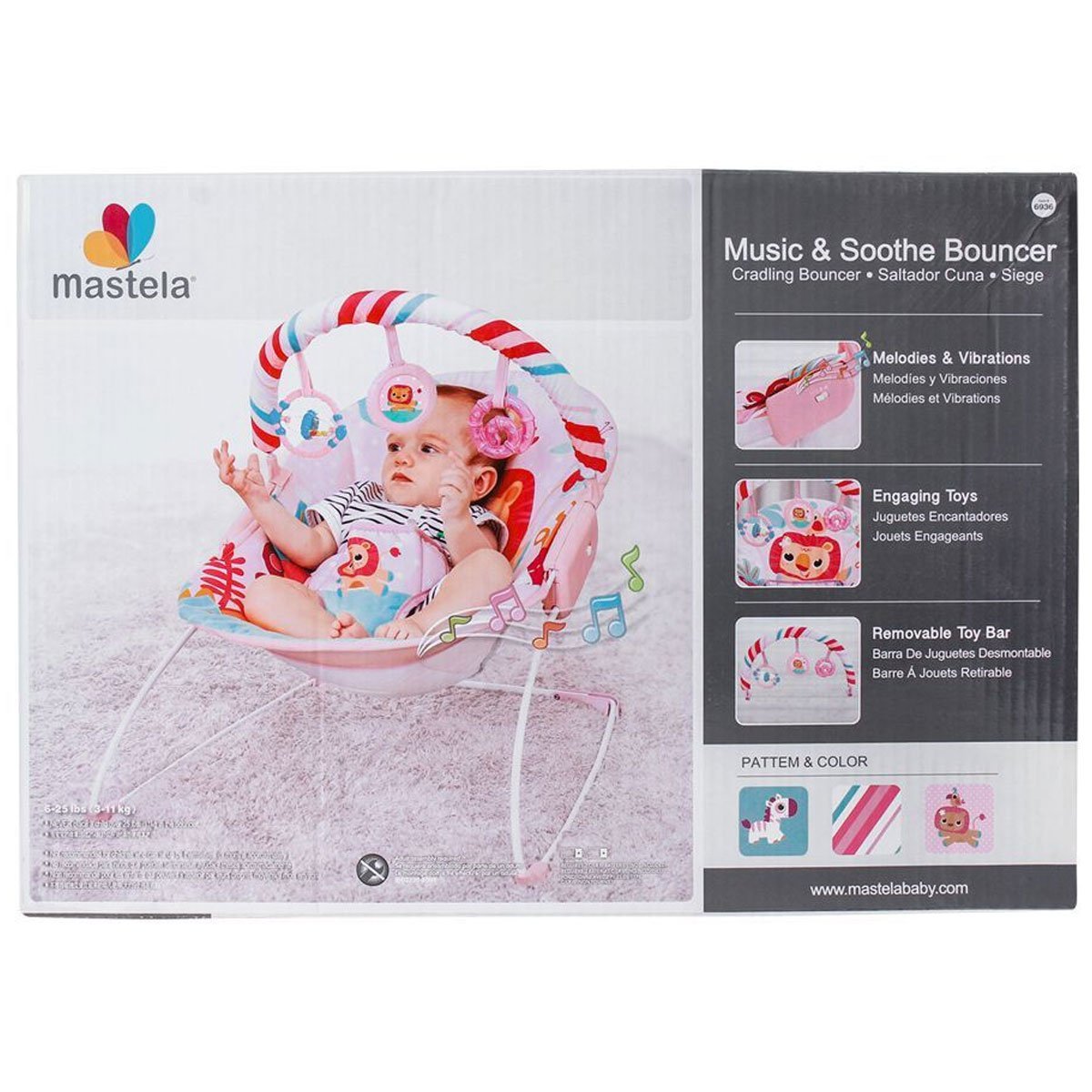 Mastela Baby Bouncer (6750-6936) - Nesh Kids Store