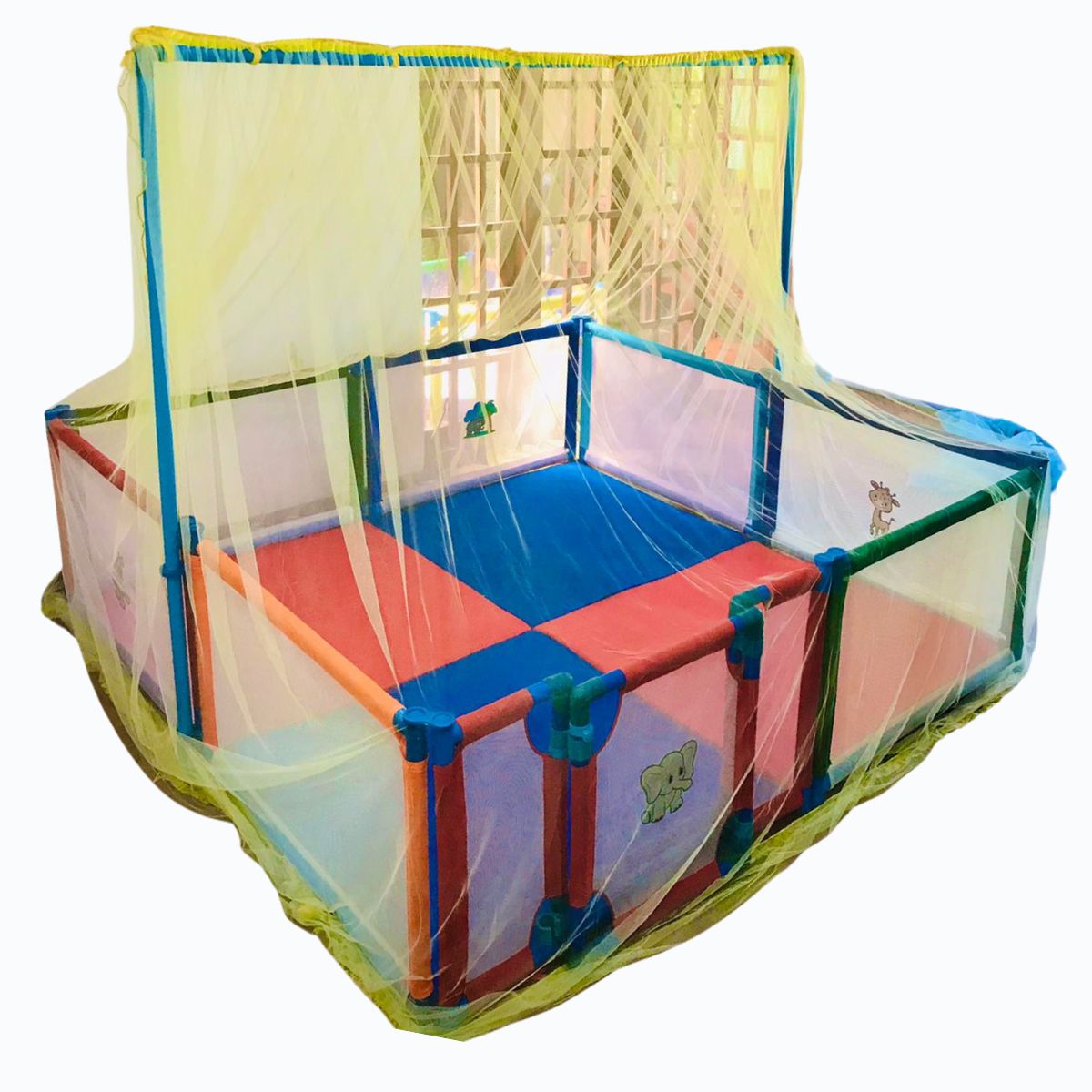 Mosquito Net for 8 Panel Playpen (Poco Casa) - Nesh Kids Store | Sri Lanka