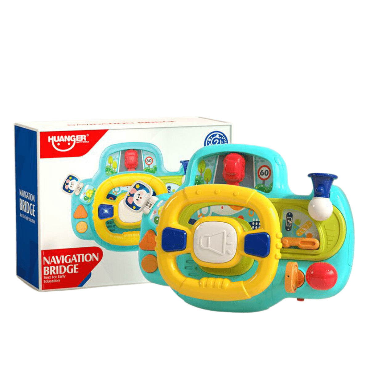 Navigation Bridge -Steering Wheel Toy (18m+) - Nesh Kids Store | Sri Lanka