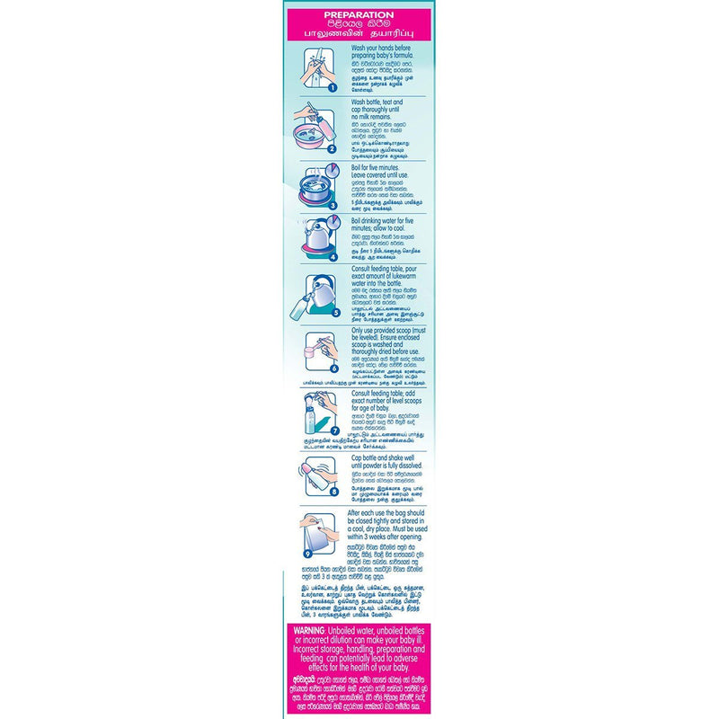 Nestle NAN 1 HMO Starter Infant Formula with Iron – Birth to 6 months ...