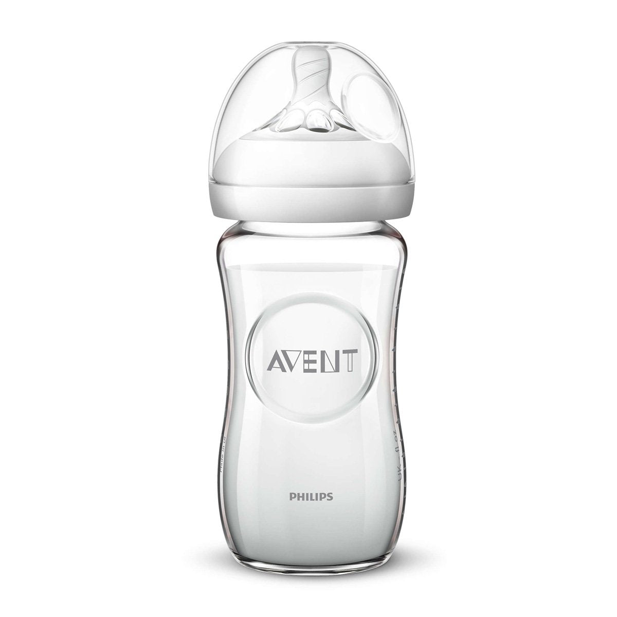 Philips Avent Glass Baby Bottle 240ML SCF673/13 - Nesh Kids Store