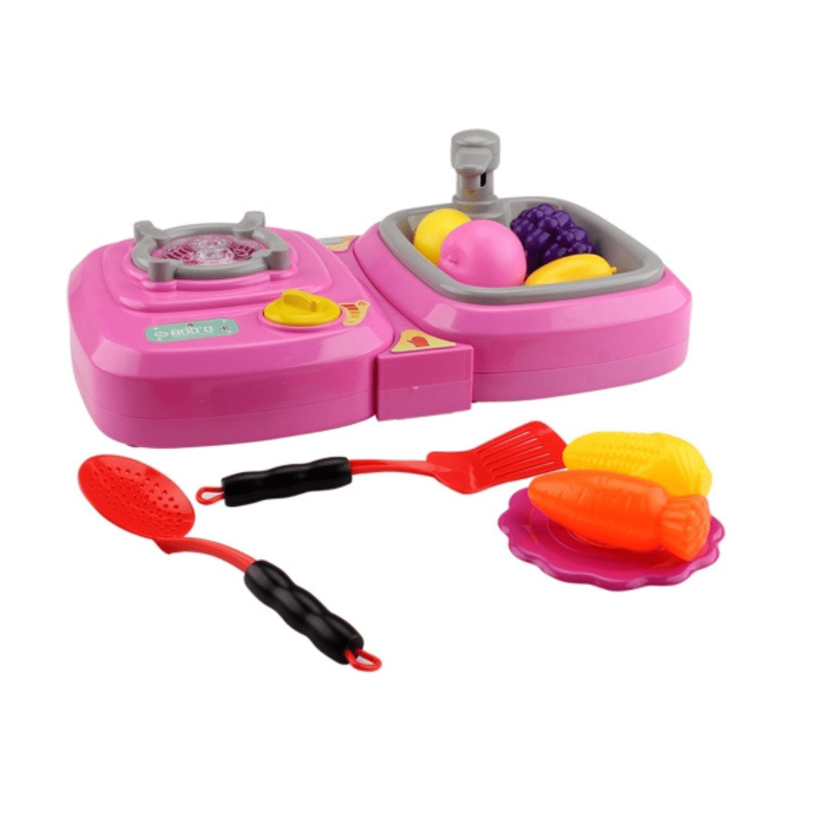 Steam Kitchen cook Toy -(Light & Sound) - Nesh Kids Store | Sri Lanka