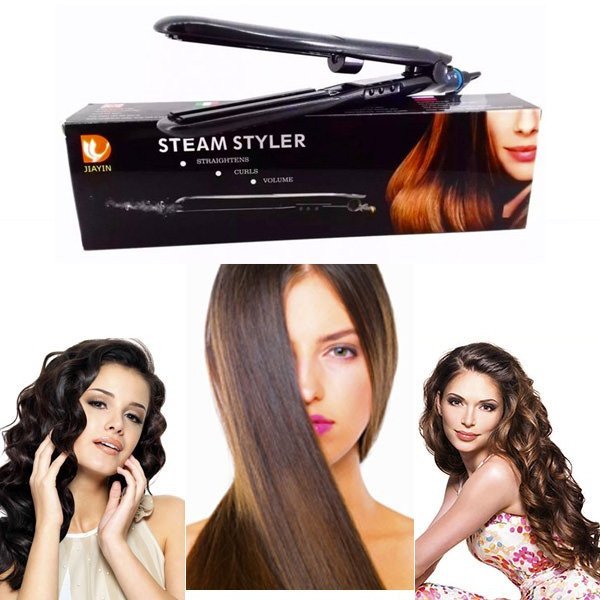 Steam Styler - Straightens, Curls and adds Volume to your Hair - Nesh ...